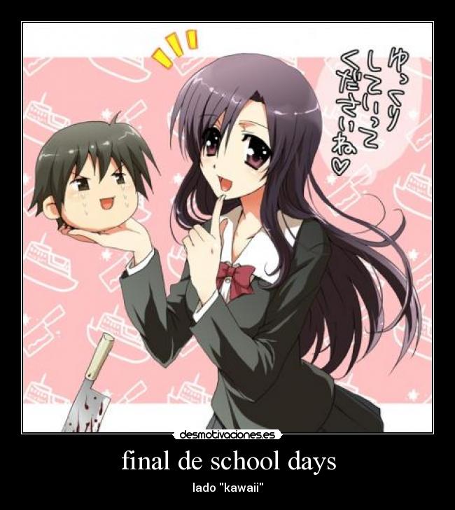 final de school days | Desmotivaciones